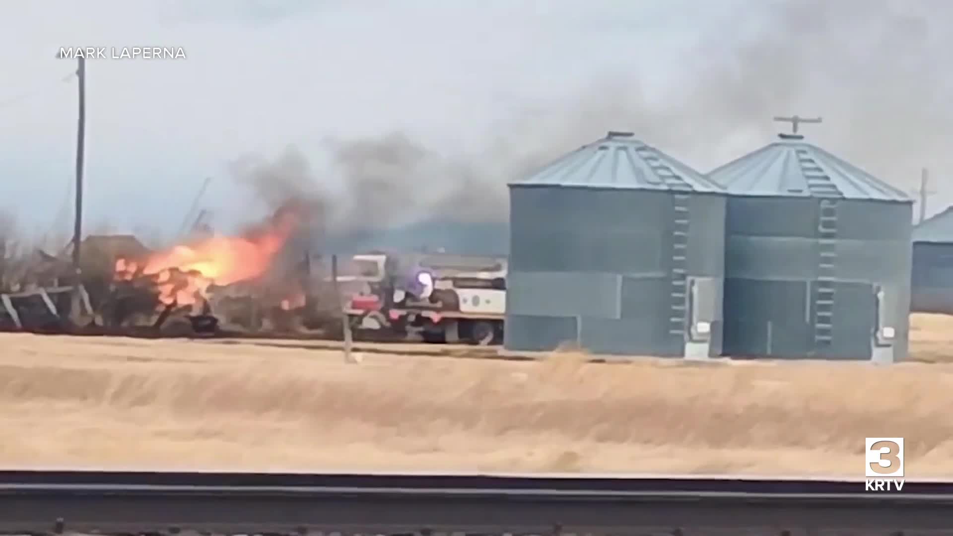 House destroyed by fire in Moccasin