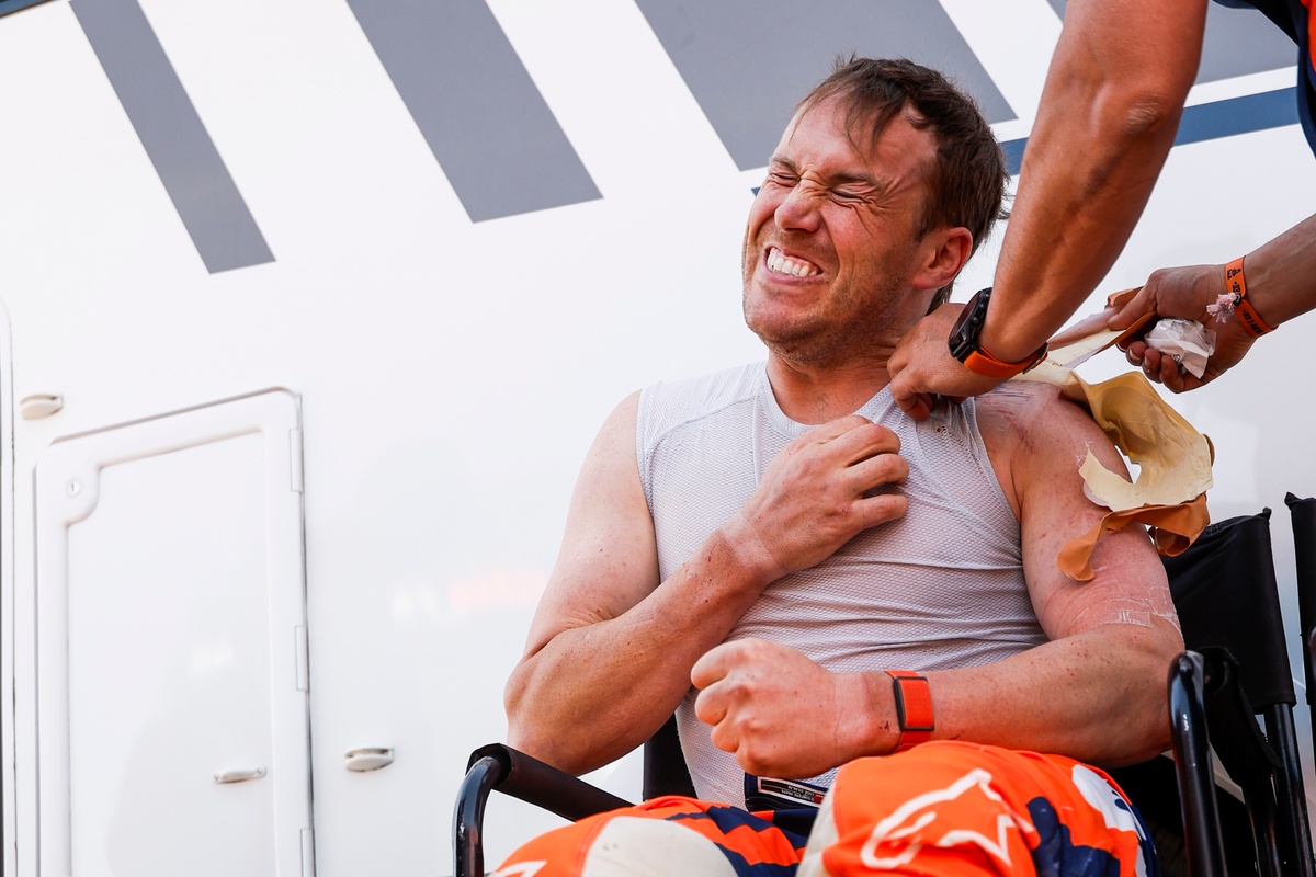 El calvario de Sanders en el Dakar: "Una tortura, mi cuerpo está ...