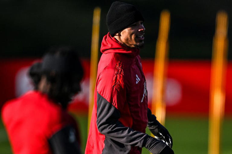 4 things spotted in Liverpool training with key player missing as trio ...