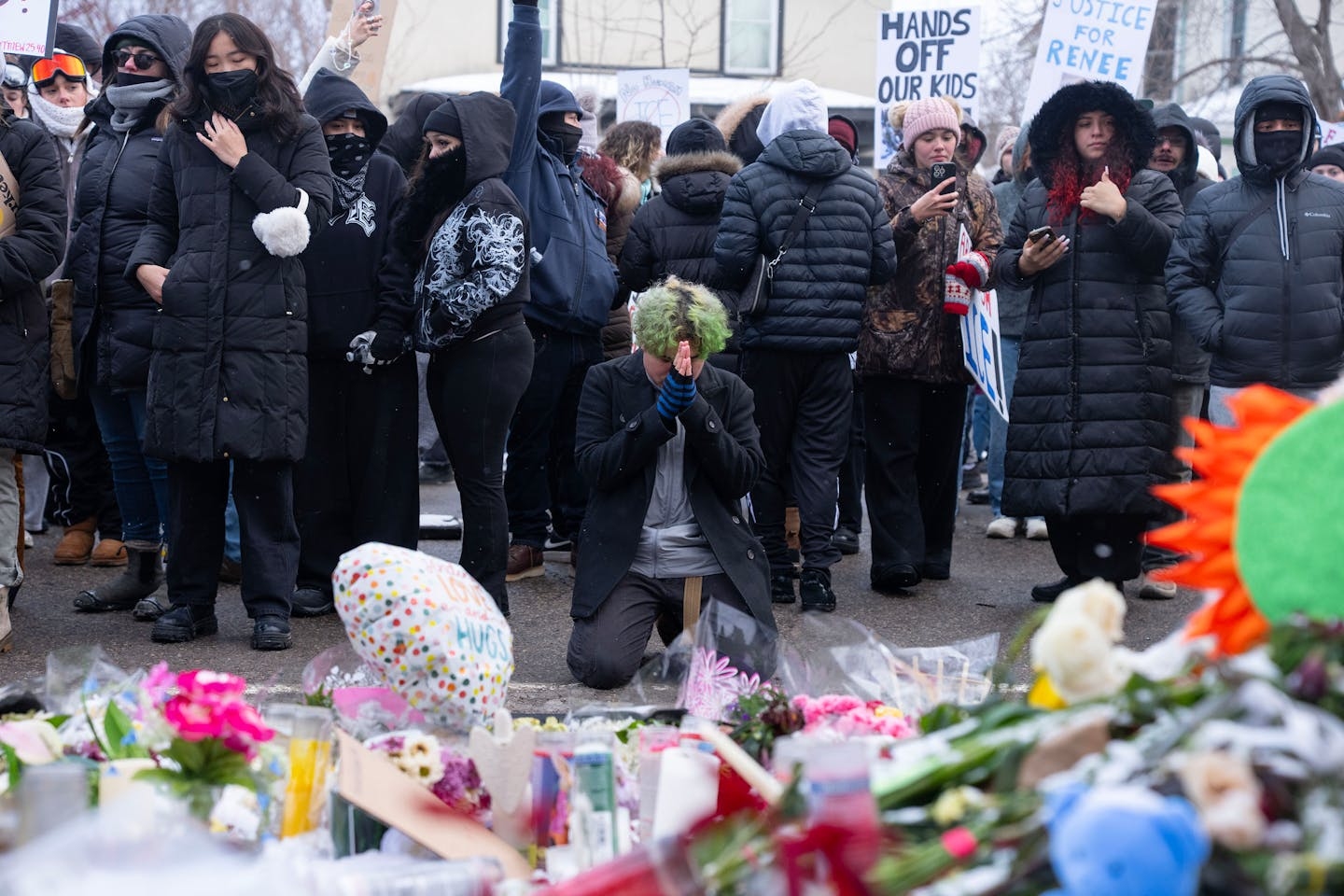 Debate grows in protest movement over how hard to push back against ICE