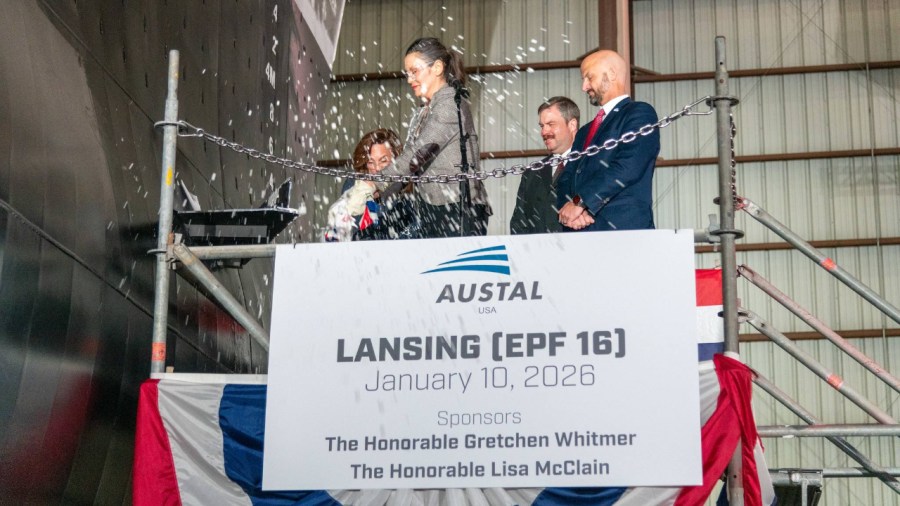 USNS Lansing brings Michigan’s capital to the high seas