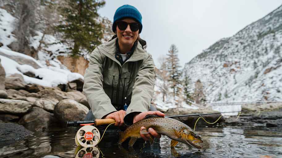 A new Ross × Coors fly reel with a built-in warm-water reality check
