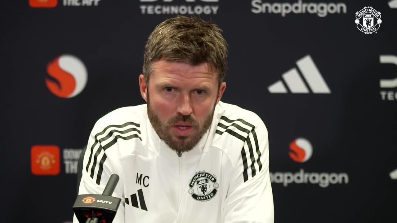 Man Utd interim coach Carrick shutting out the background noise