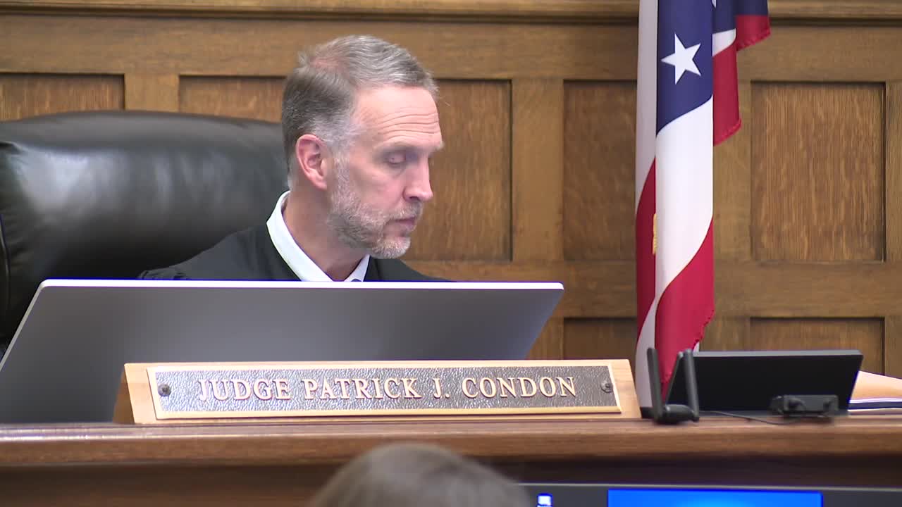 Judge Condon reads Megan Bayko's guilty verdict