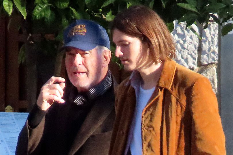 Pierce Brosnan seen with his son, Dylan, in Majorca following his 29th ...