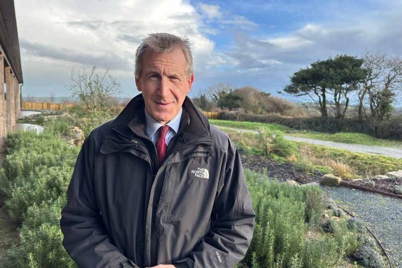 Government minister finally visits Cornwall after Storm Goretti criticism