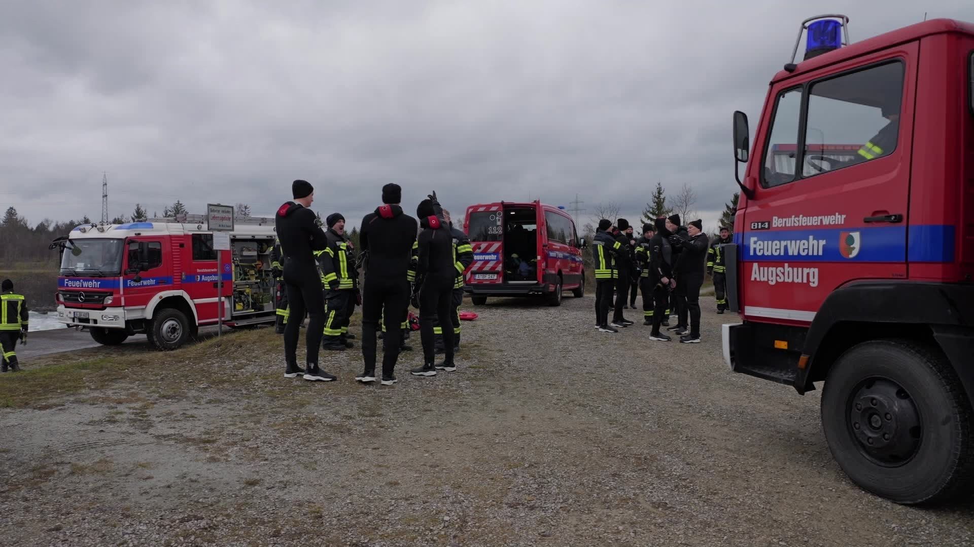 A.tv-Reporter übt mit Berufsfeuerwehr Augsburg Teil 1