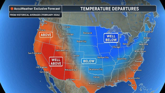 Air quality may worsen as warm, dry pattern holds west of the Rockies