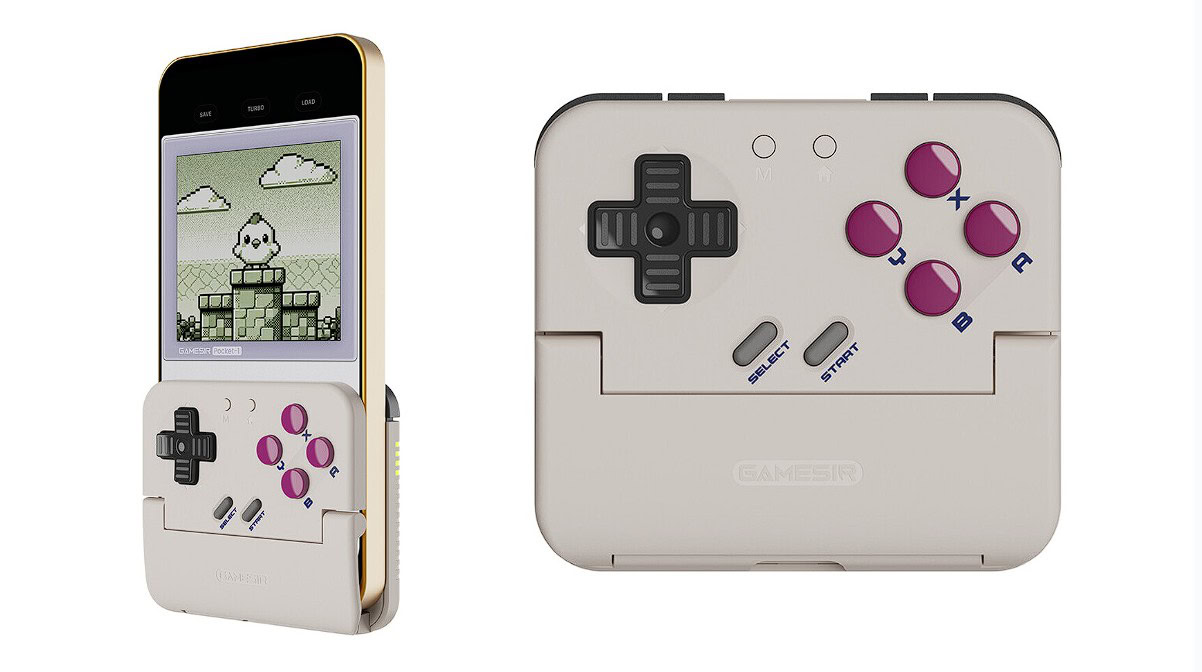 GameSir's pocket taco controller turns your phone into a classic Game Boy
