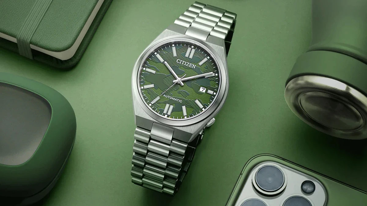 Cae el precio de este reloj automático Citizen que roba miradas por su ...