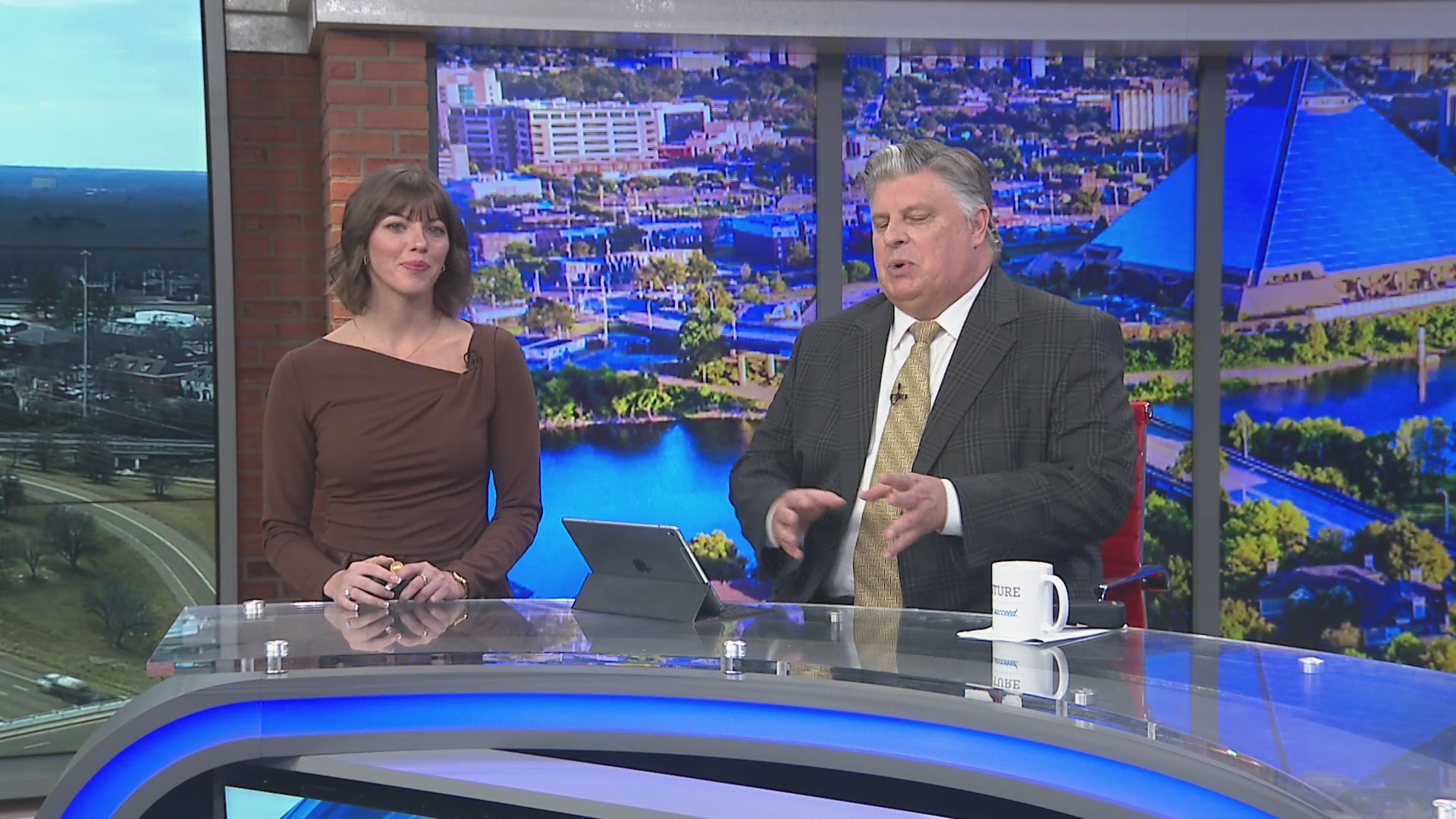 WREG Memphis weather Friday noon 1/16/26