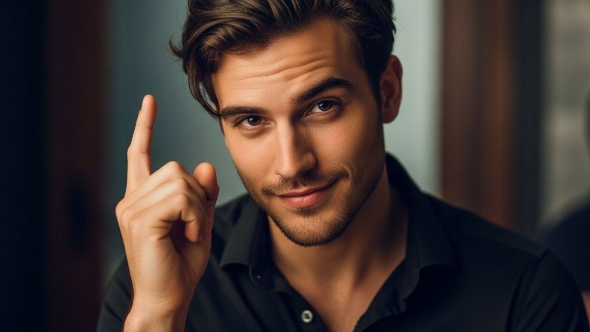 Facial expressions that reveal when a man is quietly in love