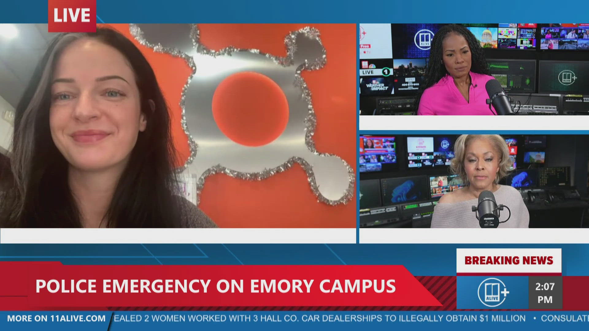 Woman describes what she saw at Emory Point near CDC