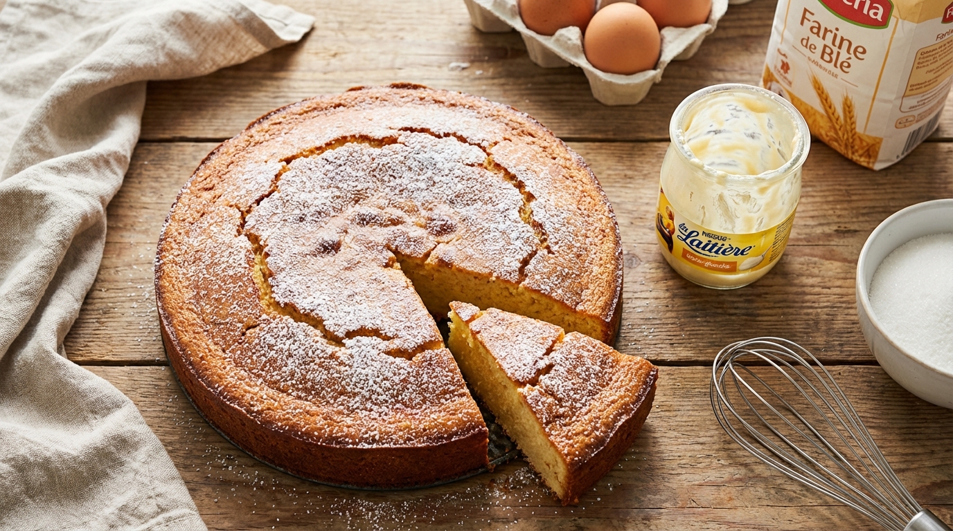 Cette recette facile de gâteau au yaourt prête en 35 minutes évite l ...