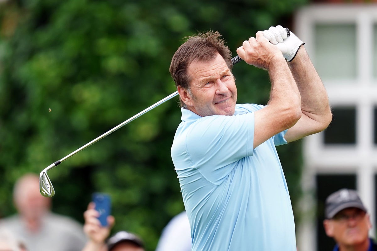 Faldo returns home after undergoing open-heart surgery