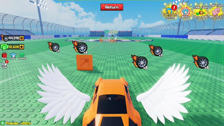 Roblox +1 speed car escape codes (January 2026)