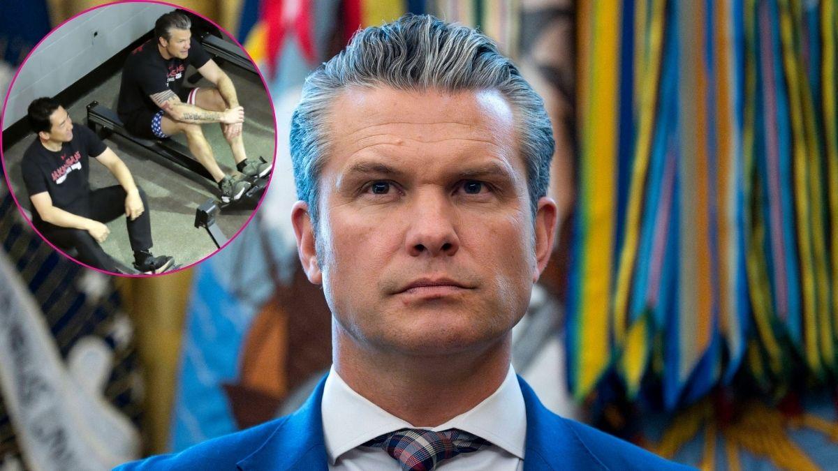 Pete Hegseth mocked for 'beyond pathetic' workout video with US troops ...