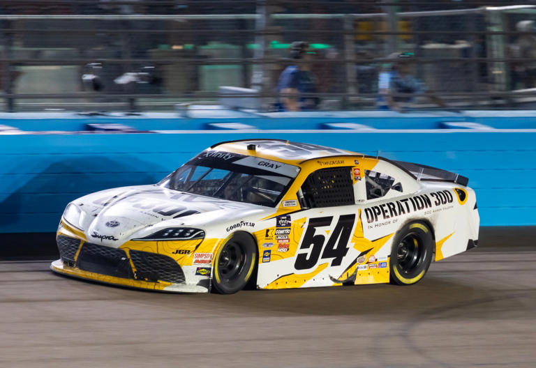 Taylor Gray returning to Joe Gibbs Racing for 2026 O'Reilly season