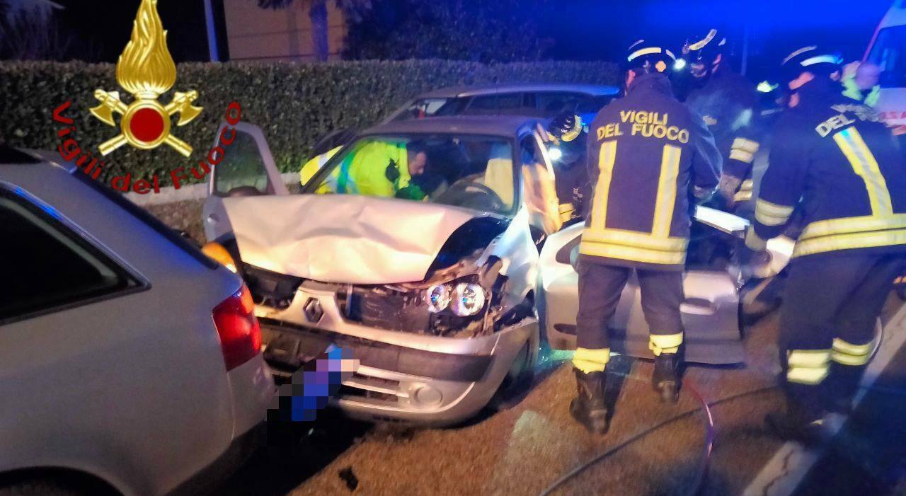 Incidente doppio nella Marca: maxi tamponamento tra cinque veicoli a ...