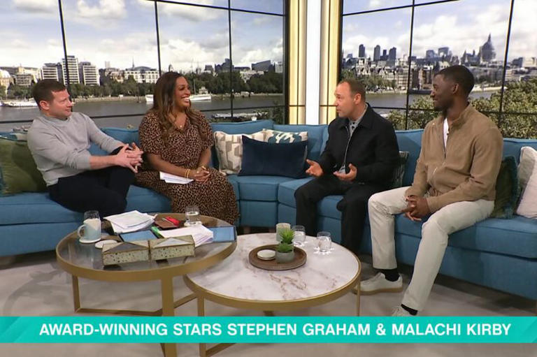 Stephen Graham speechless at Alison Hammond's height joke during interview
