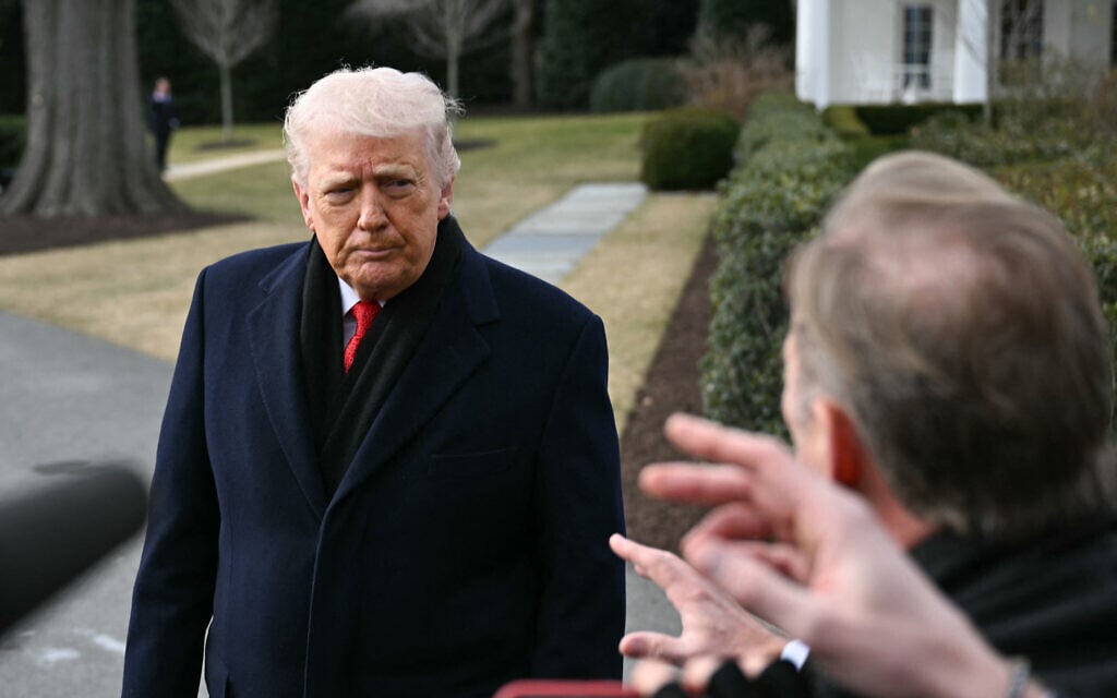 In first, Trump appears to call for end of 'sick man' Khamenei's rule ...