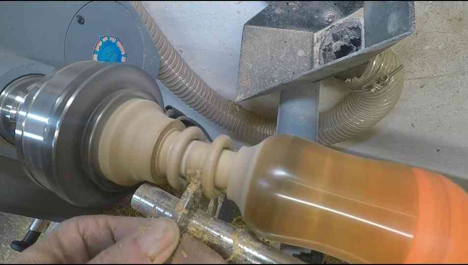 Watch this guy woodturning the wedding goblet