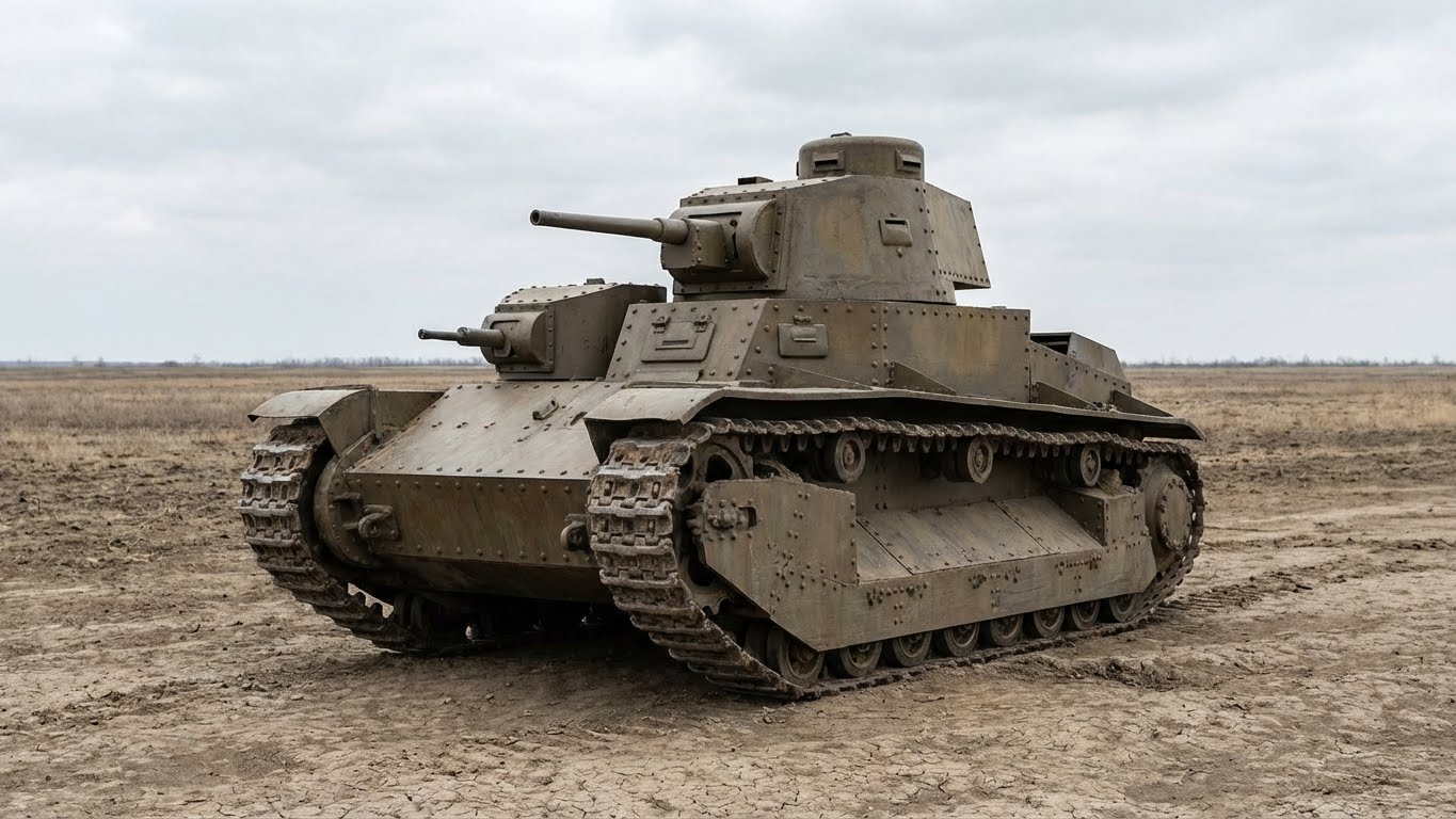 Is this the most useless tank ever built?