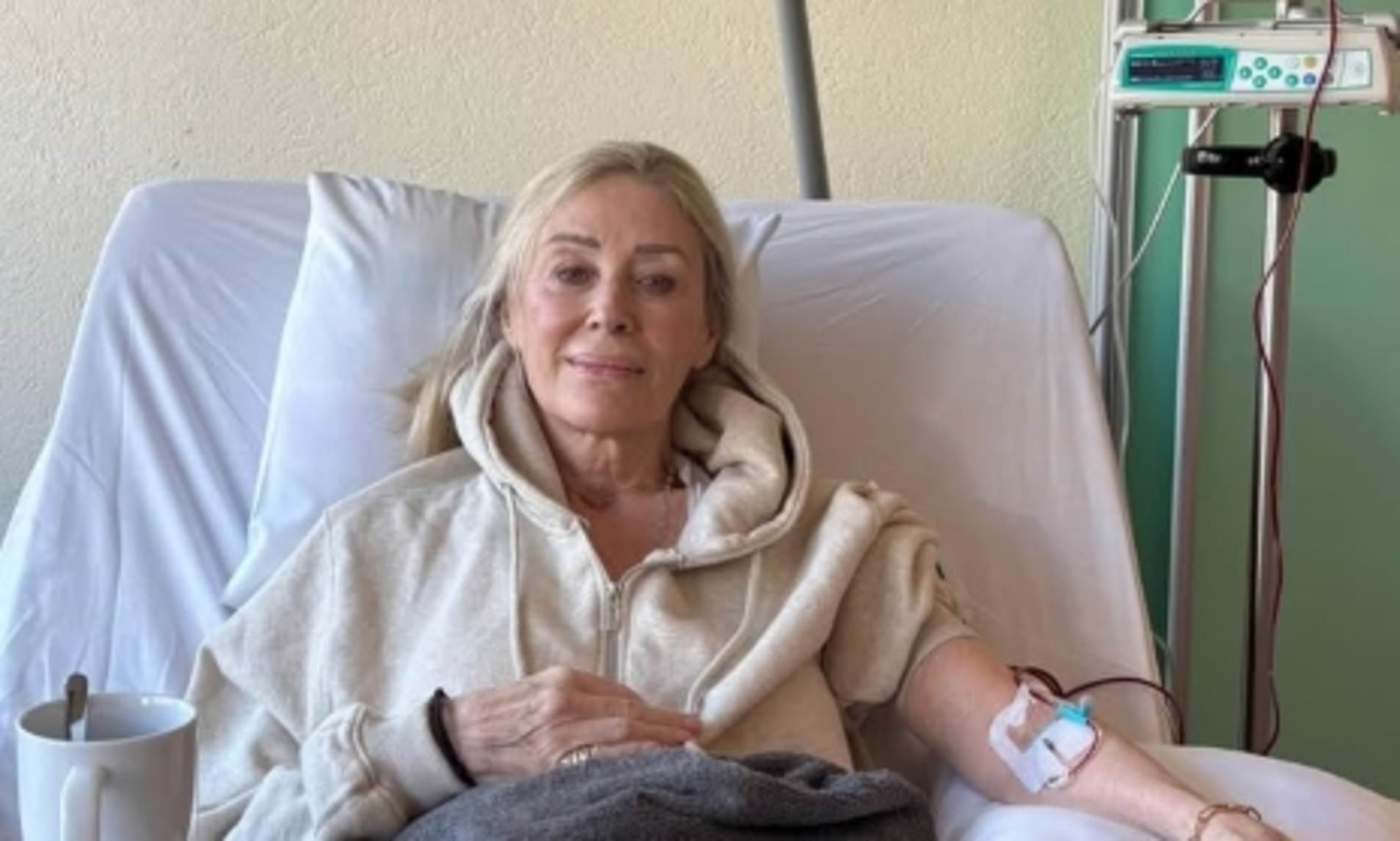 Angie Best undergoes alternative 'mistletoe' chemotherapy in ...