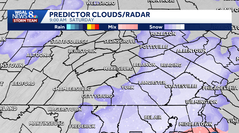 Snow forecast timeline: Hour-by-hour projections