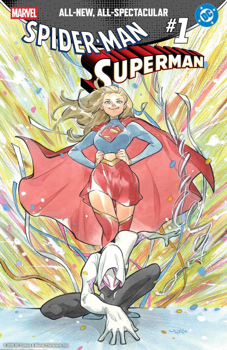 Marvel and DC are doing Spider-Man vs. Superman again, and the covers ...