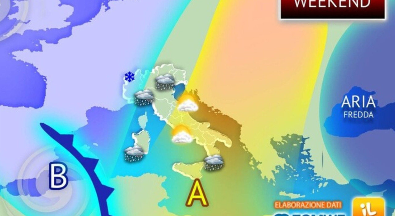 Tempesta in arrivo sull'Italia, ecco quando e dove colpirà: il «duplice ...