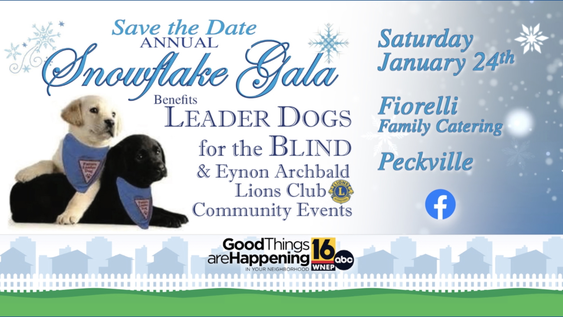 Good morning PA - Snowflake Gala