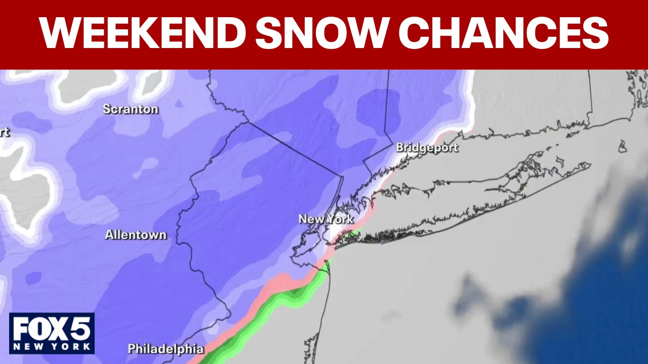 Snow in NYC this weekend: How much?