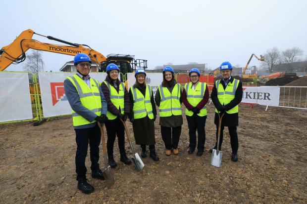 Ground broken on new Treasury hub in Darlington by Chancellor Rachel Reeves