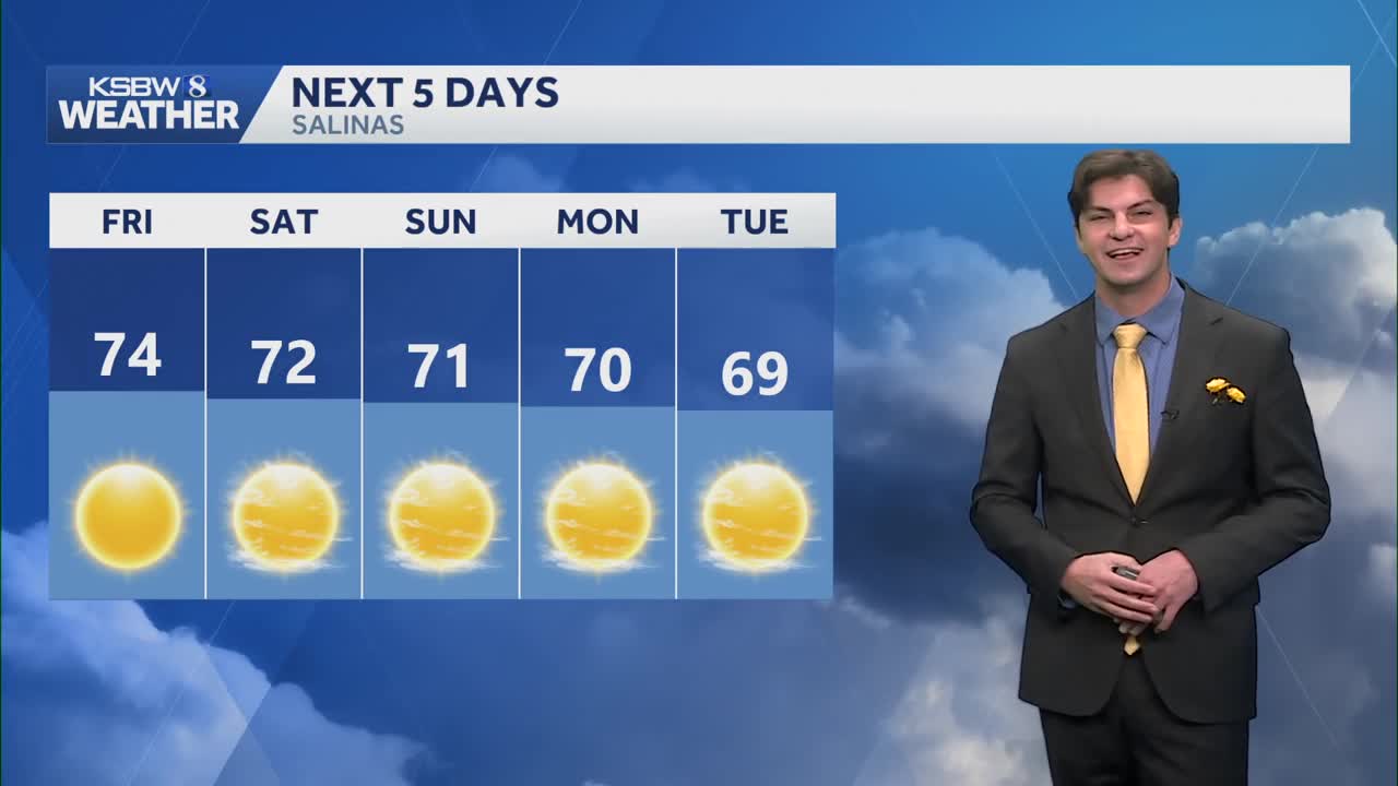 January 16 KSBW weather forecast