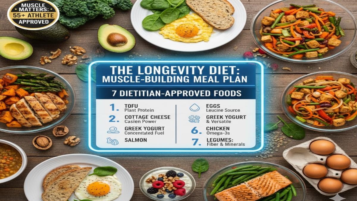 The longevity diet: 7 essential foods to stop age-related muscle loss
