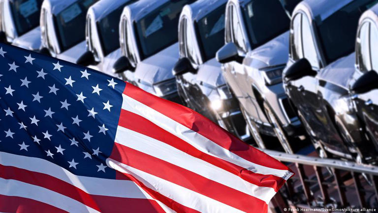 German firms hunker down as Trump marks one year in office