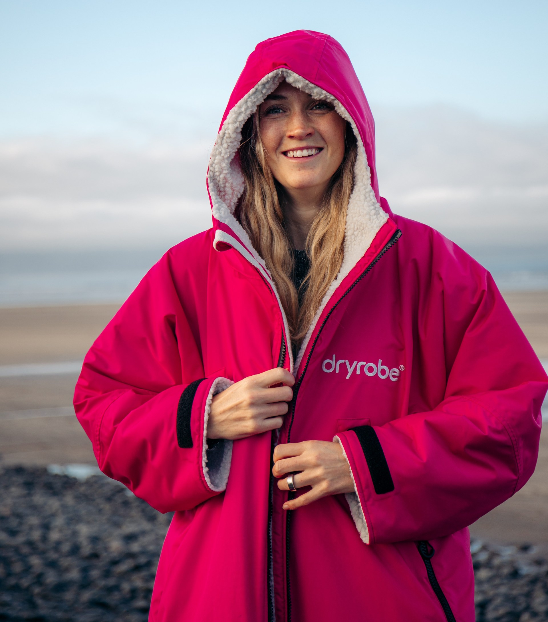 Stay toasty with the must-have Dryrobe for cold swims