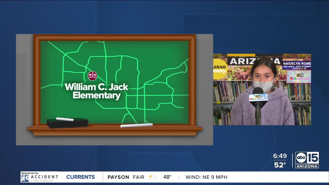 Kidcaster Naidelyn gives your Friday morning forecast from Williams C ...