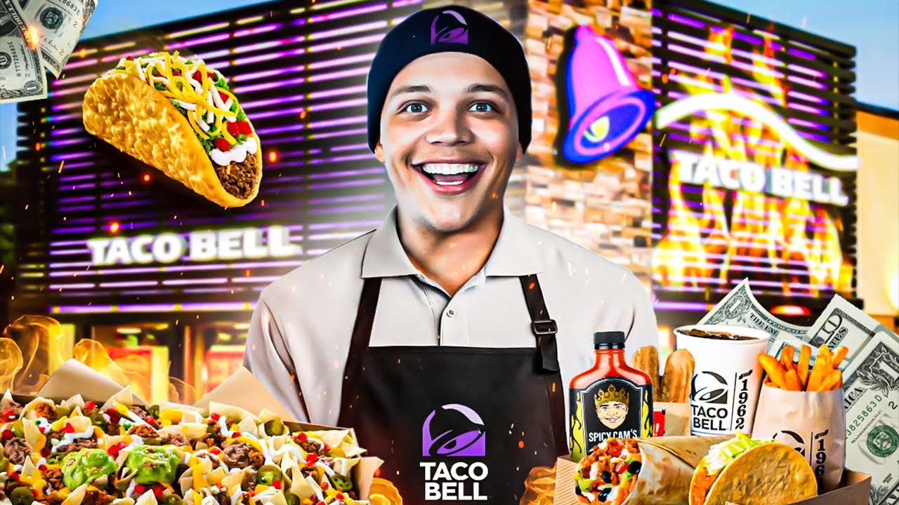 Flaming hot Taco Bell challenge