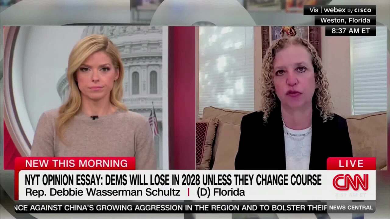 Rep. Wasserman Schultz rebukes NYT op-ed arguing Dems will lose in 2028 ...
