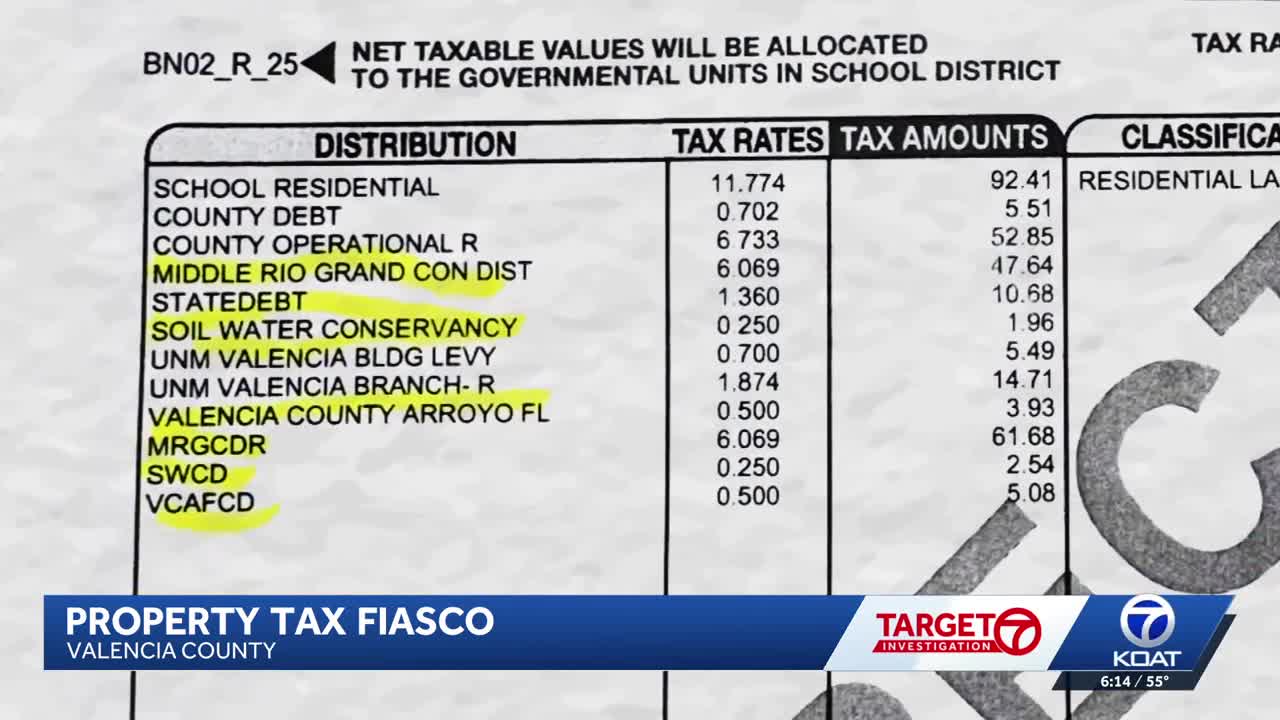 Valencia County tax woes continue for residents