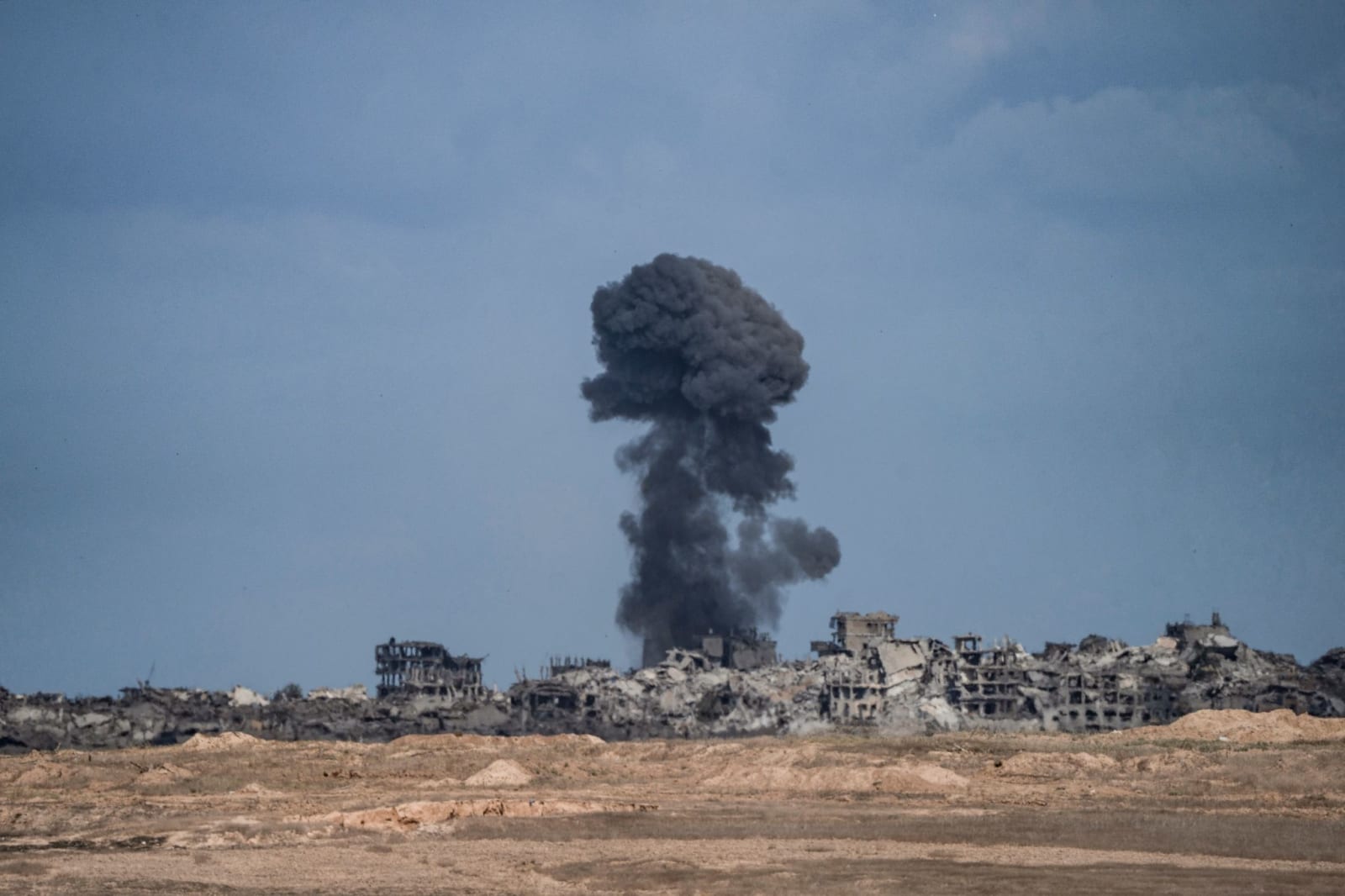 Israel attacks multiple targets in Gaza after shooting incident