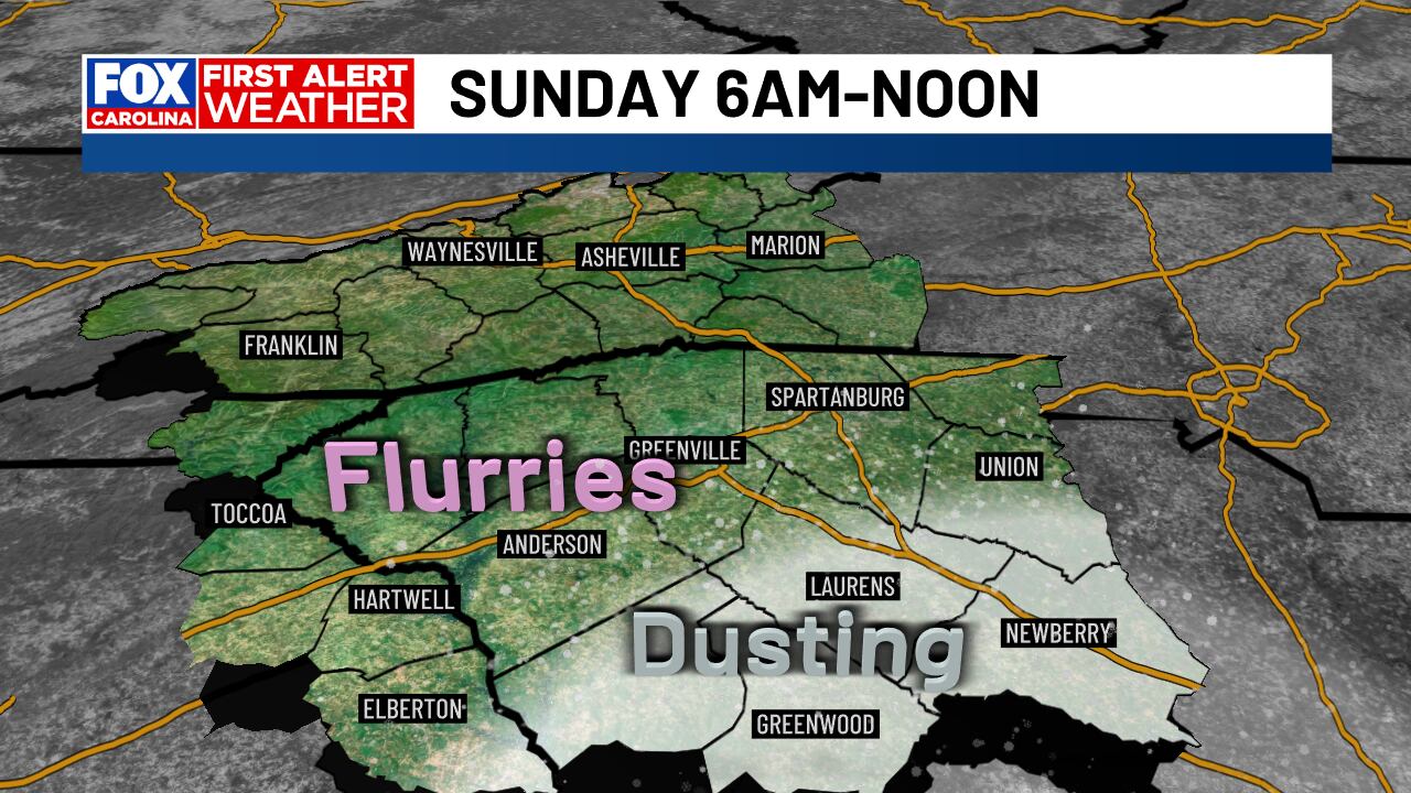 First alert - tracking snow potential for Sunday