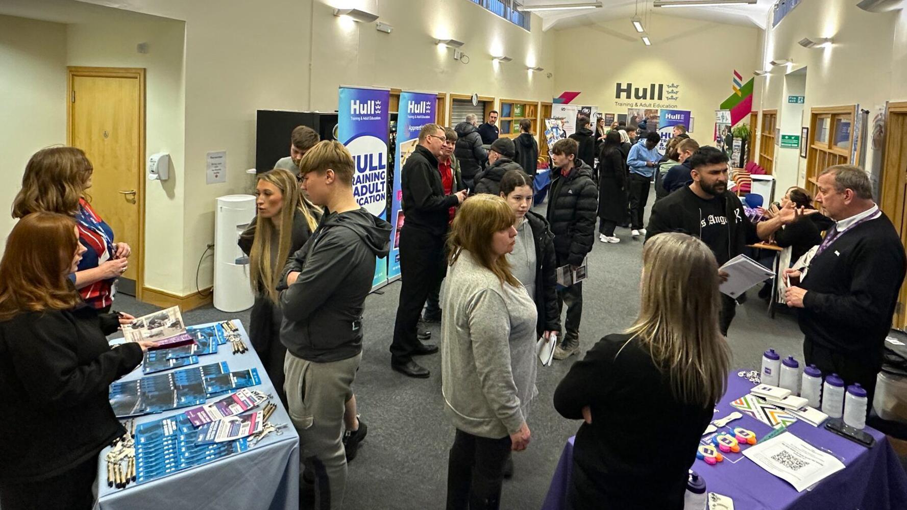 Careers event for prospective apprentices