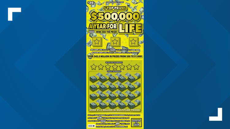 Luzerne County store sells winning '$500,000 a year for life' lottery ...