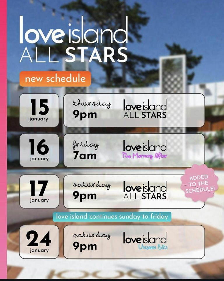 Love Island: What time is All Stars on tonight?