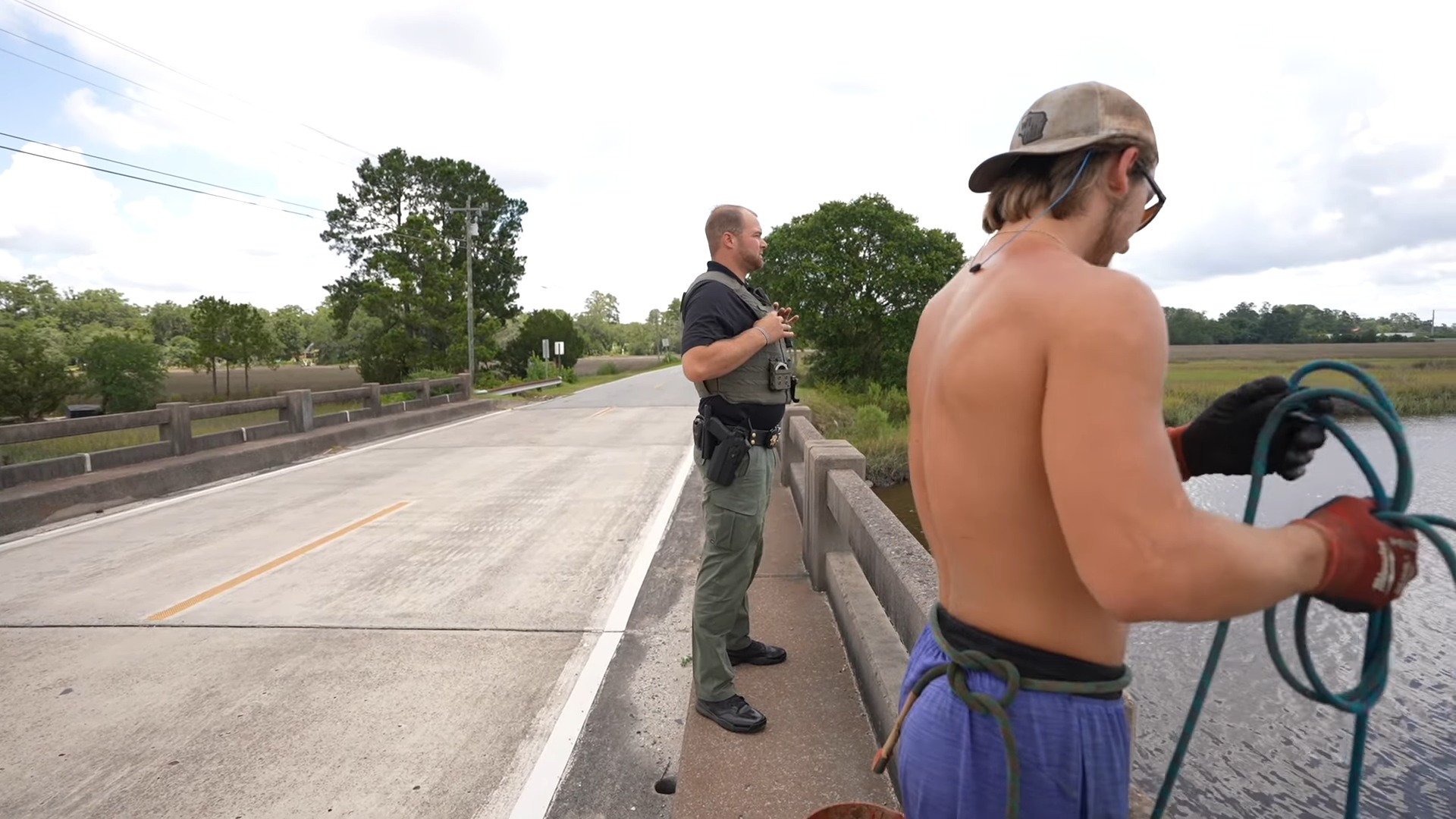 Someone called 911 on us while magnet fishing – things went wrong