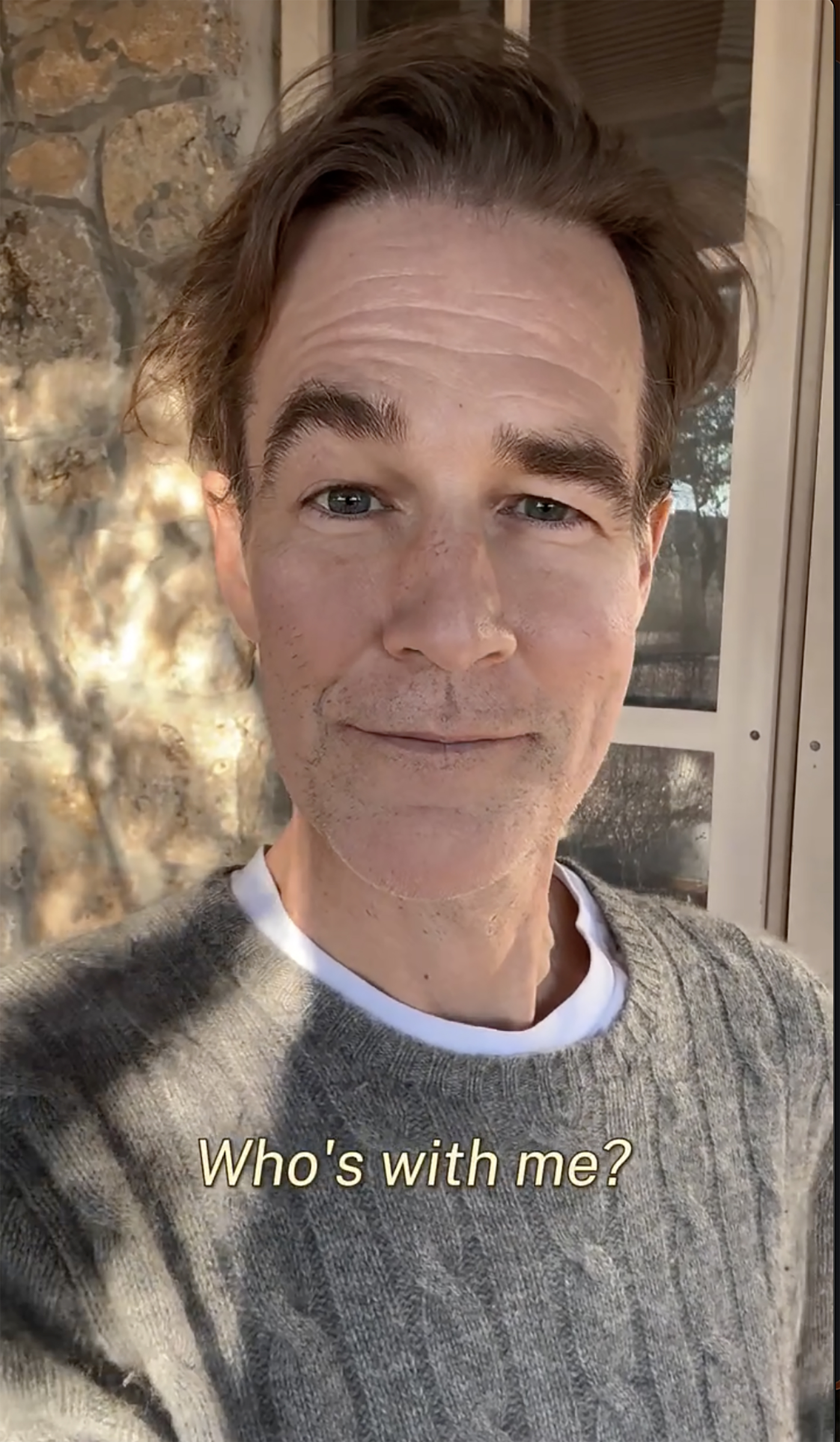 James Van Der Beek abandons 'impossible' New Year's resolutions during ...