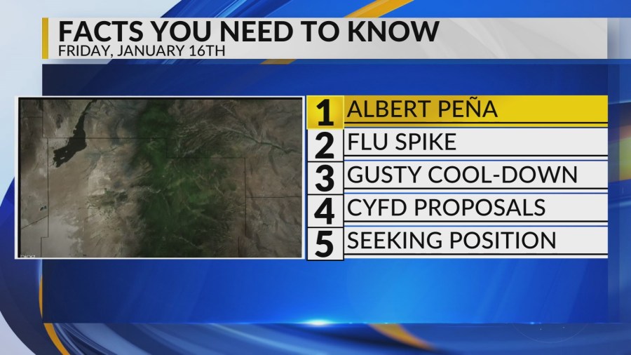 New details, flu spike, cooler weather, CYFD proposals, Albuquerque ...